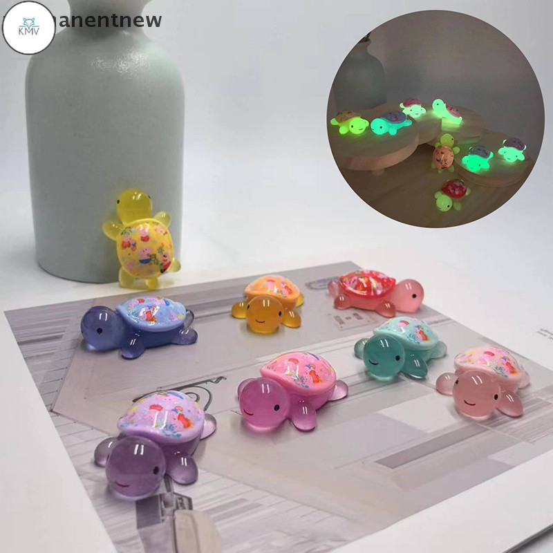 KMV [PEMY] Cartoon Luminous Turtle Peppa Pig Pring Turtle Diy Ornament ...