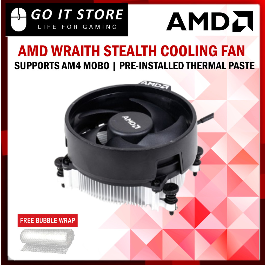 AMD AM4 Wraith STEALTH CPU Cooler | Shopee Malaysia
