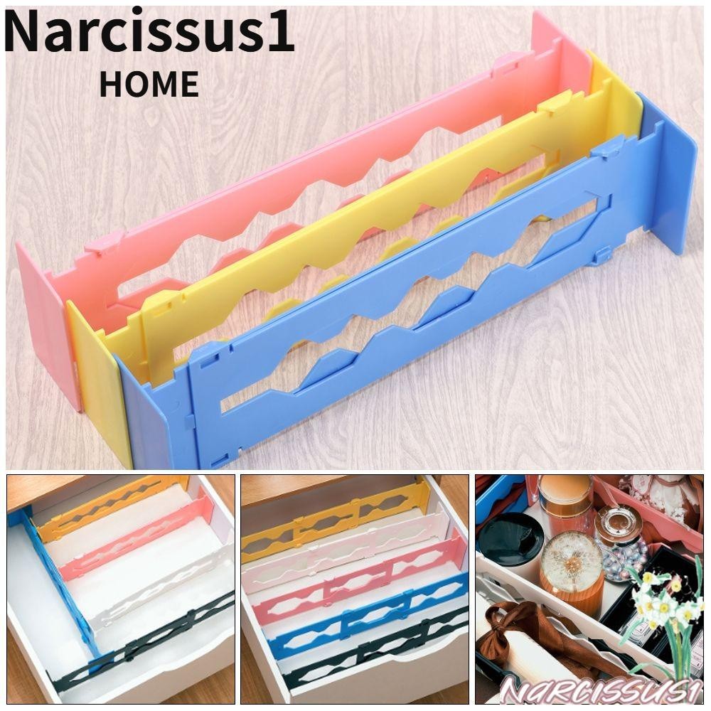 NARCISSUS Separation Board, Plastic Retractable Drawer Divider, Neat ...
