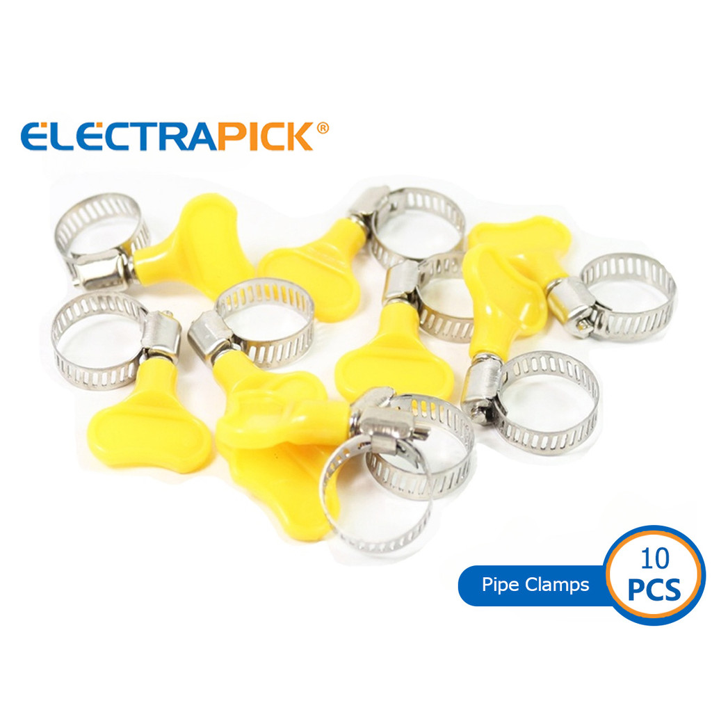 Pipe Clamps Homebrew Pipe Clamp fit 8mm-38mm Pipe Plastic Hardware ...