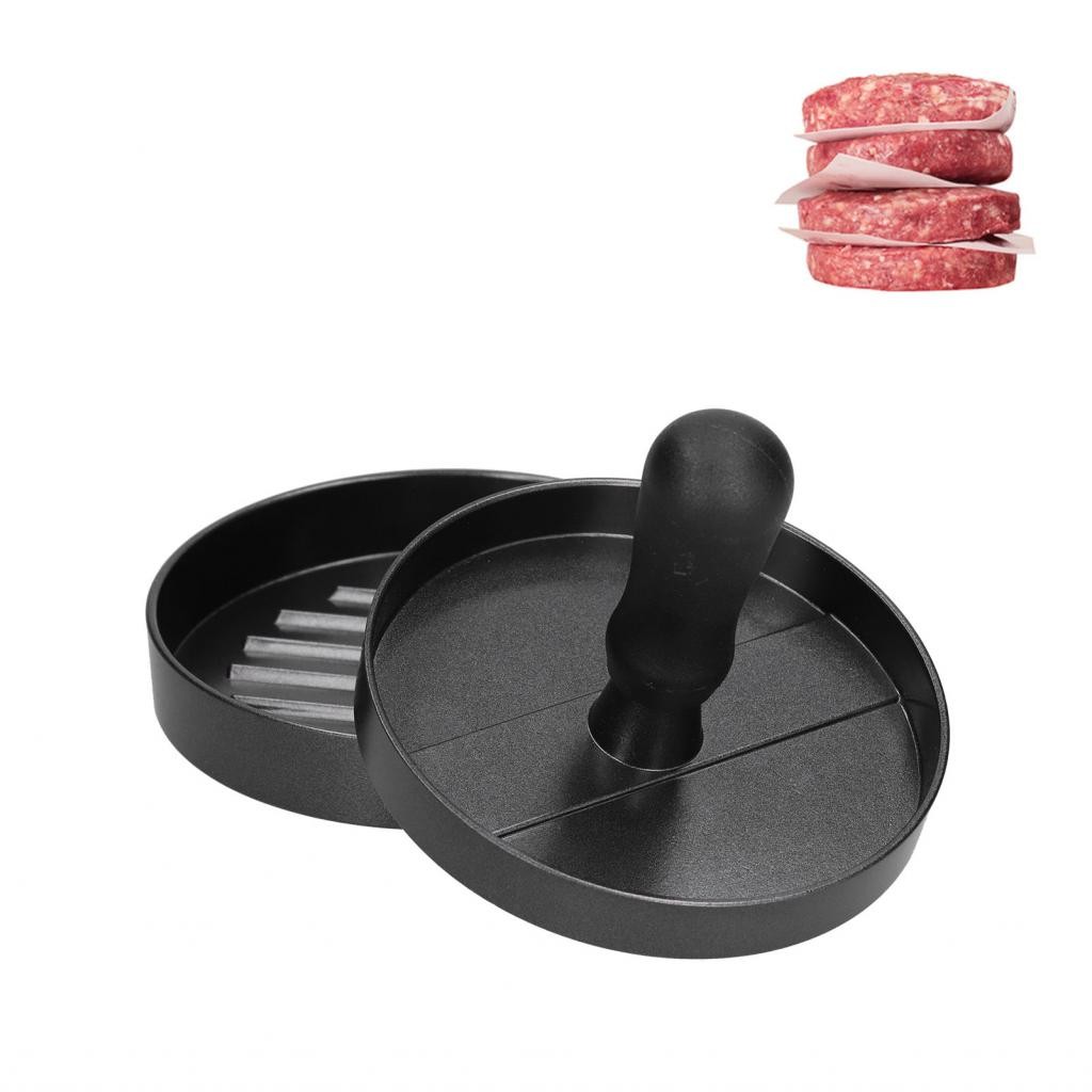 Goonshopping BS Hamburger Press Round Shape Meat Patty Maker Mold ...