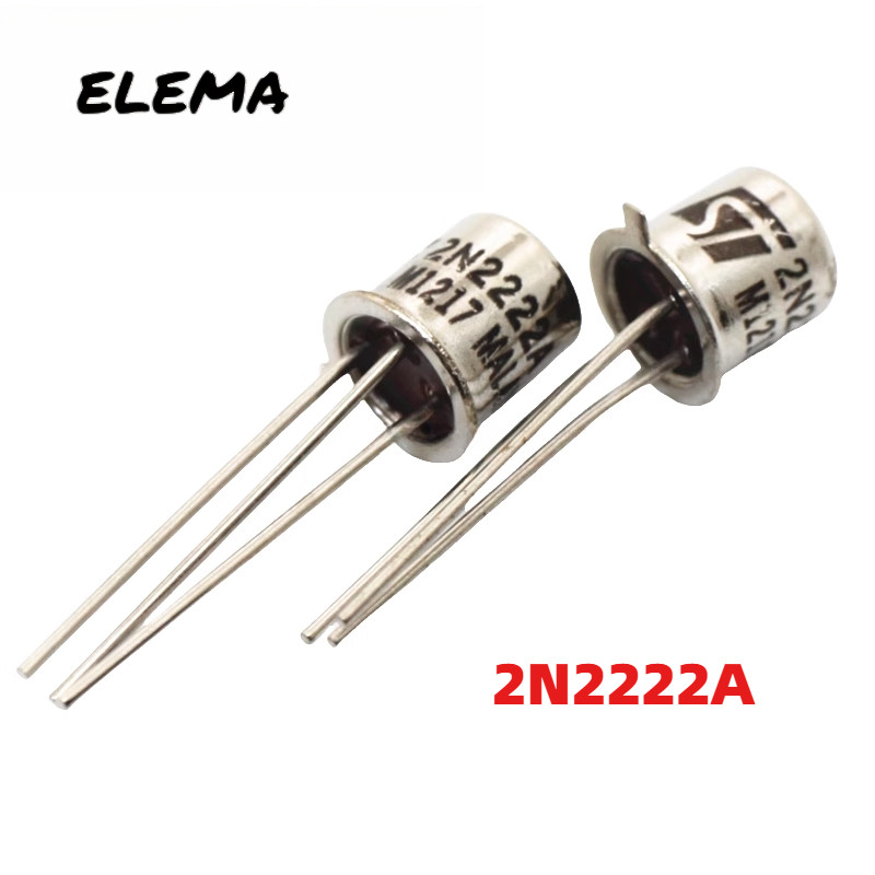 Transistor 2N222 2N2222A TO-18 new original gold sealed transistor | Shopee Malaysia