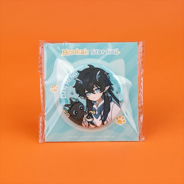 Dan Heng Imabitor Lunae Little Cat Series Can Badge - Honkai Star Rail ...