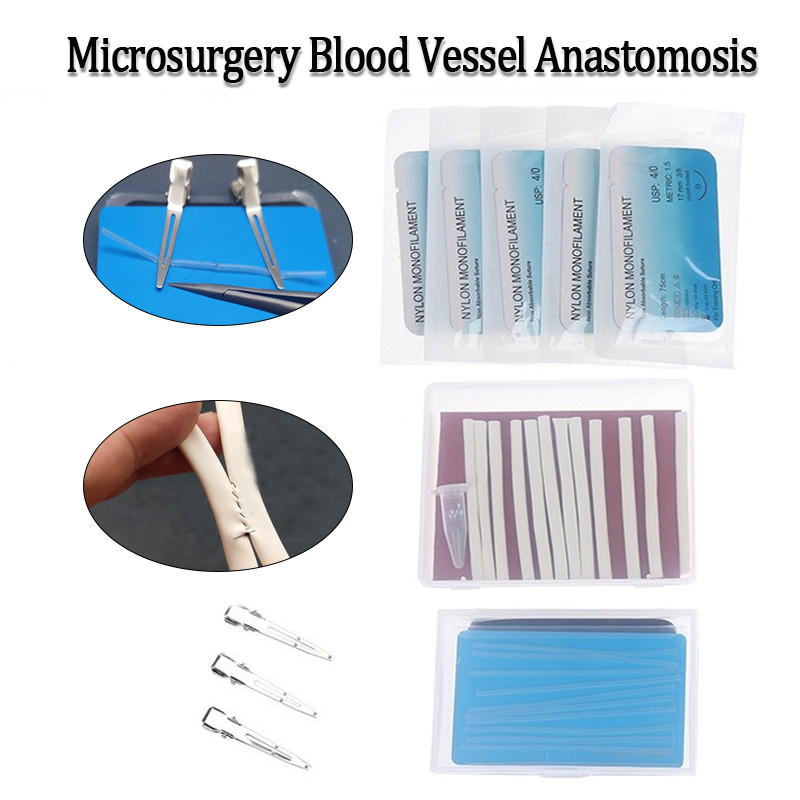 2mm/5mm Microscopic end-to-end anastomosis lateral suture skill ...