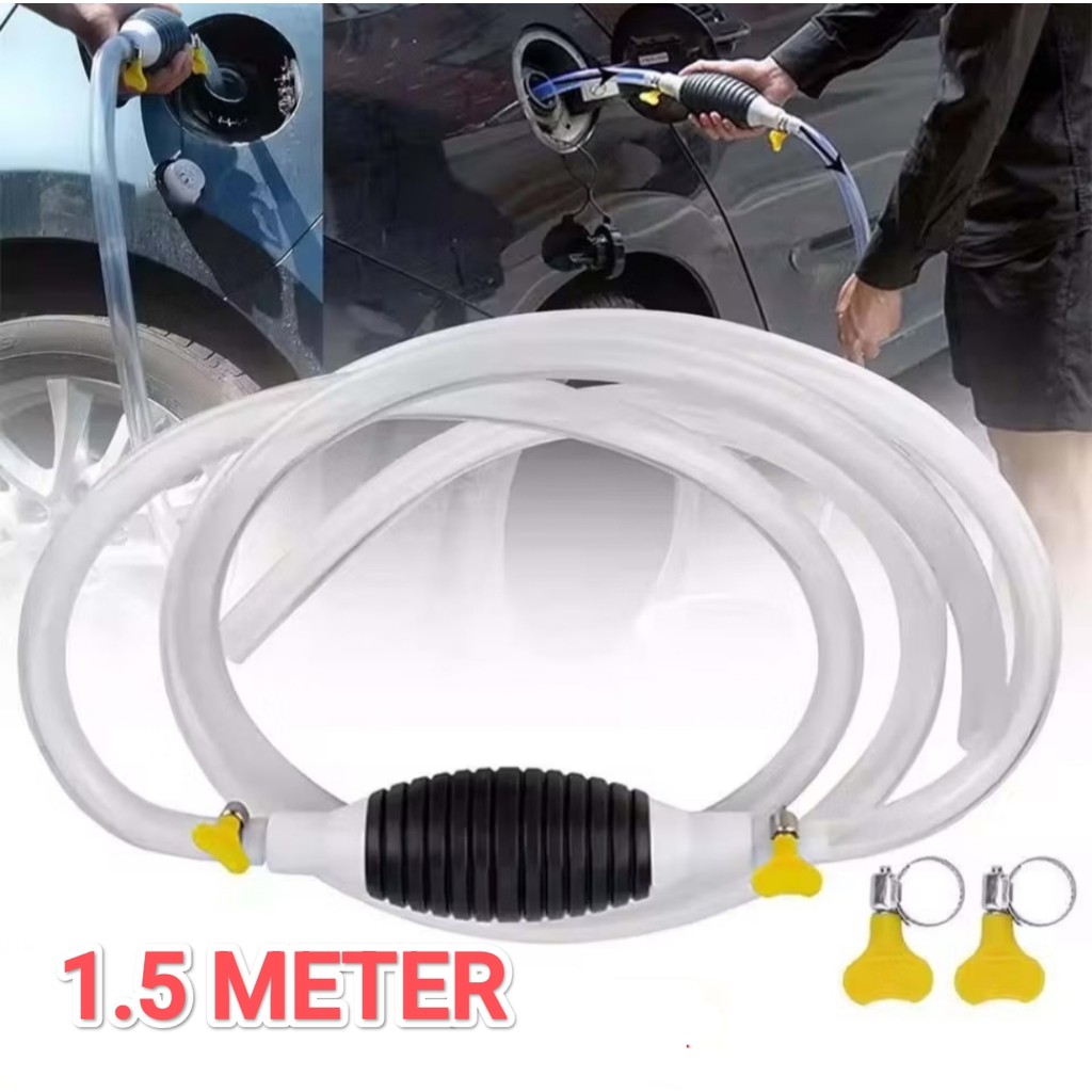 Manual Gasoline Oil Pump Truck Car Motorcycle Fuel Tank Pumping Pipe ...