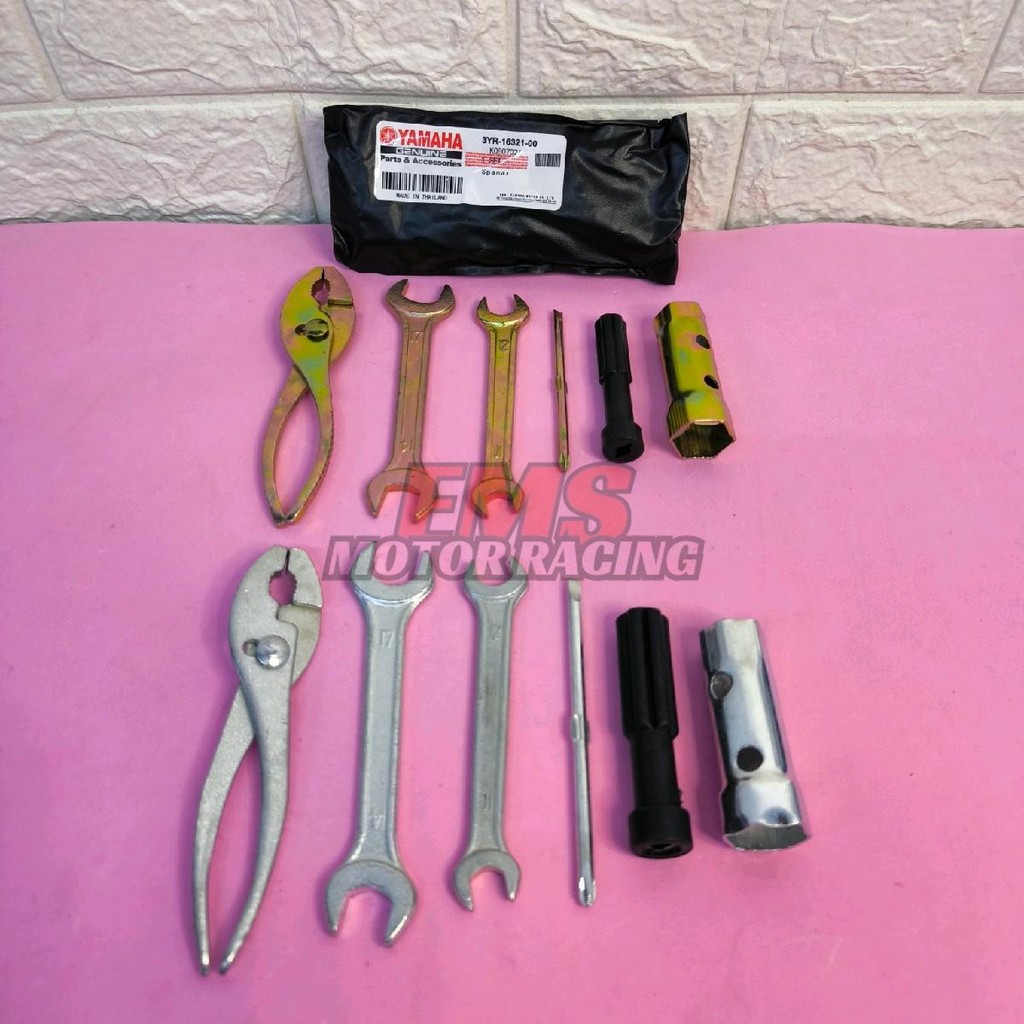 Heavy Duty Spanner Bag Motorcycle Emergency Tool Kit Set Alat ...