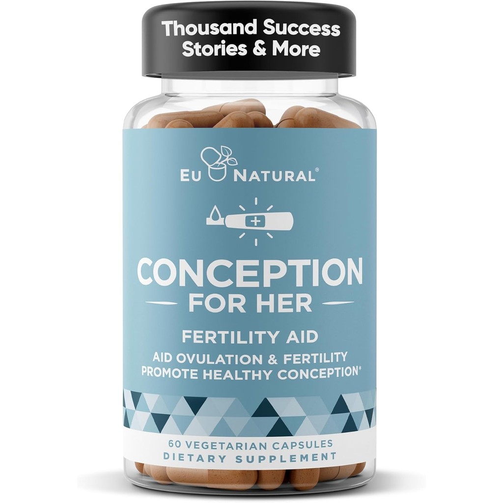 Conception Fertility Supplements for Women – Aids Ovulation, Hormonal Balance, & Regular Cycles ...