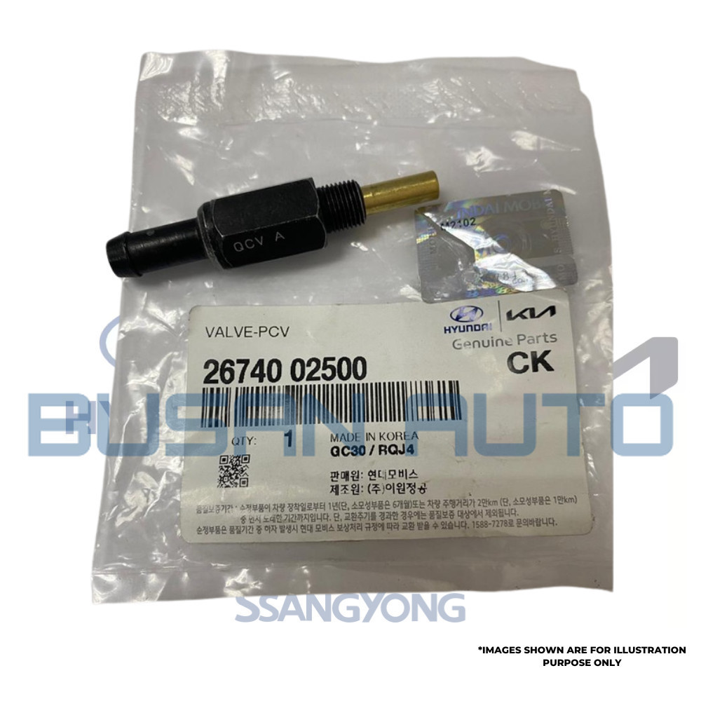 Hyundai / Kia Genuine PCV Ventilation Valve Citra Forte Matrix Atos ...