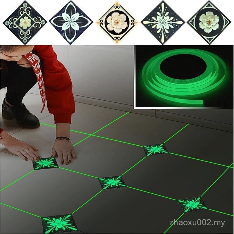 Luminous Tile Diagonal Sticker Floor Floor Tile Floor Sticker Floor ...