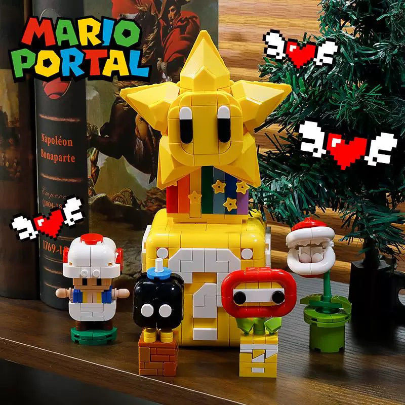 LEGO Super Mario Super Mario Building Blocks Question Mark Box Box ...
