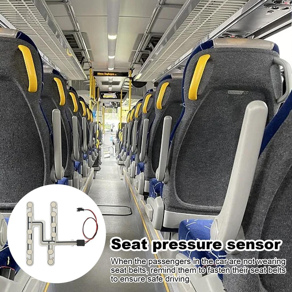 Car Seating Pressure Sensor Seat Belt Reminder System Universal Driving ...