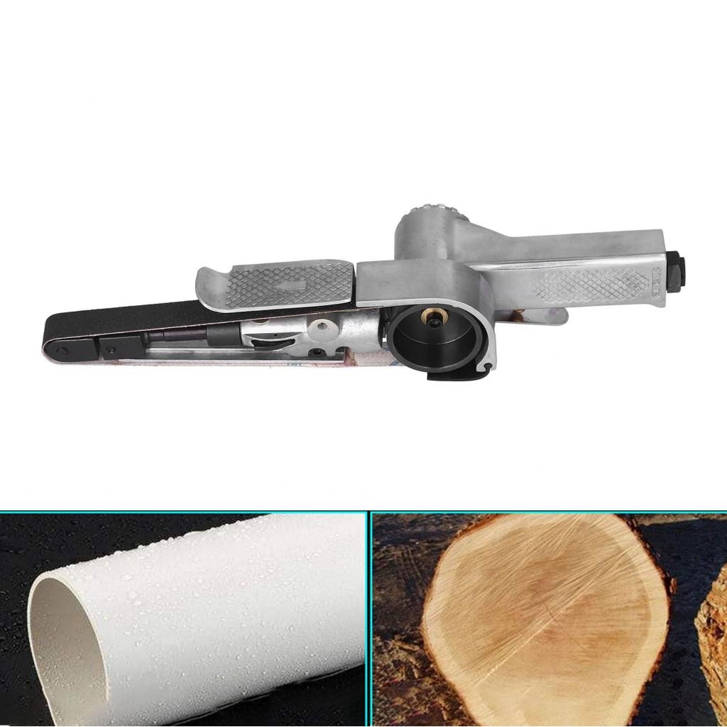 Haapeury Pneumatic Belt Sander Grinding Adjustable Angle Mini Sanding ...