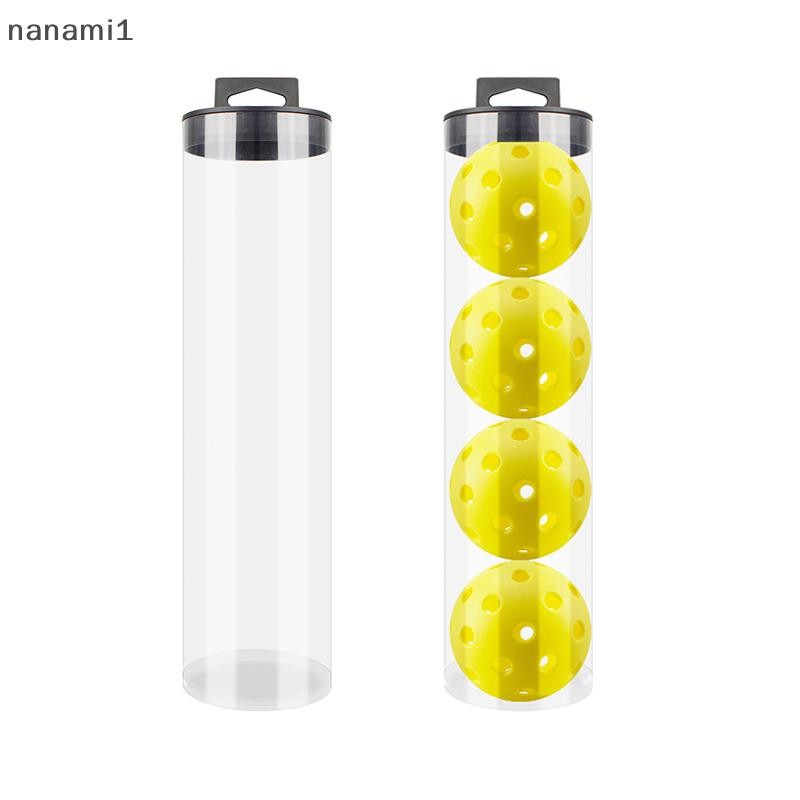 nanami1 Tennis Ball Can Holder Storage Tin Pickleball Bucket Canister ...