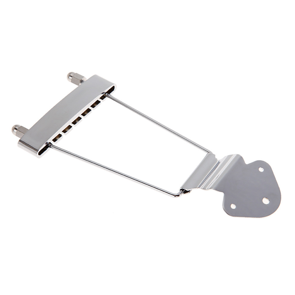 6 String Steel Zinc Alloy Bridge Tailpiece Guitar Accessoriesr（Silver ...