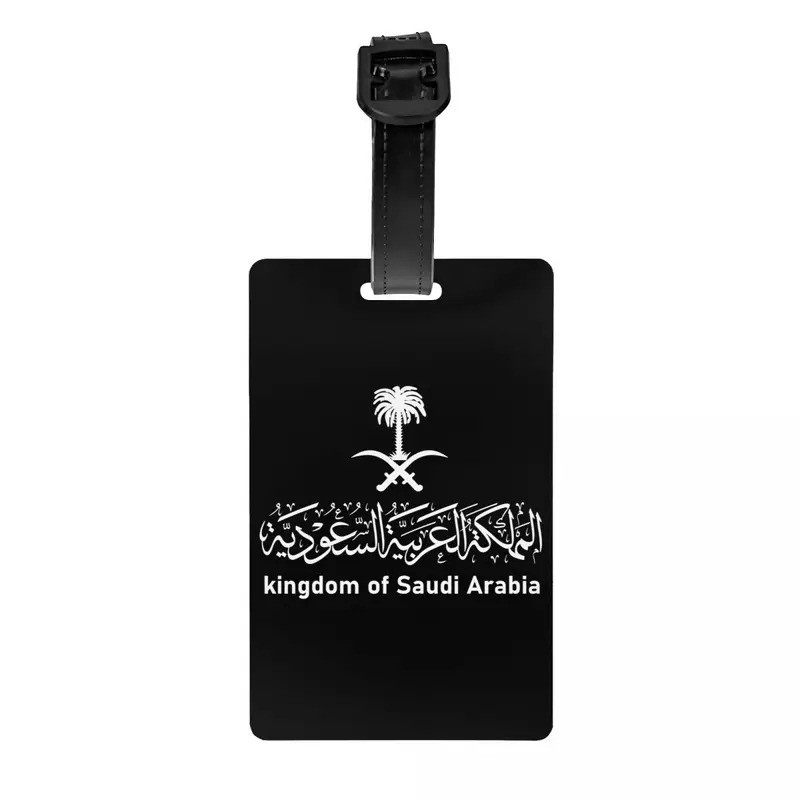 Custom Kingdom Of Saudi Arabia Luggage Tags Custom Arabic Calligraphy ...