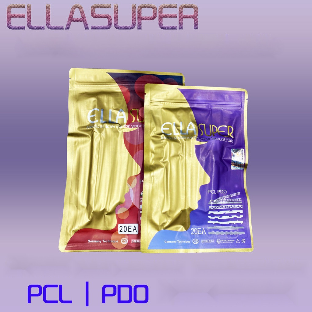 Ella Threads protein reduced fat line carve anti-wrinkle PDO PCL Crows ...