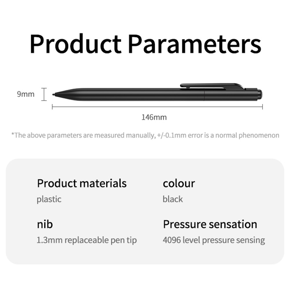 EMR Stylus Pen for Remarkable 2 EMR Digital Pen w/ Eraser Tilt 4096 ...