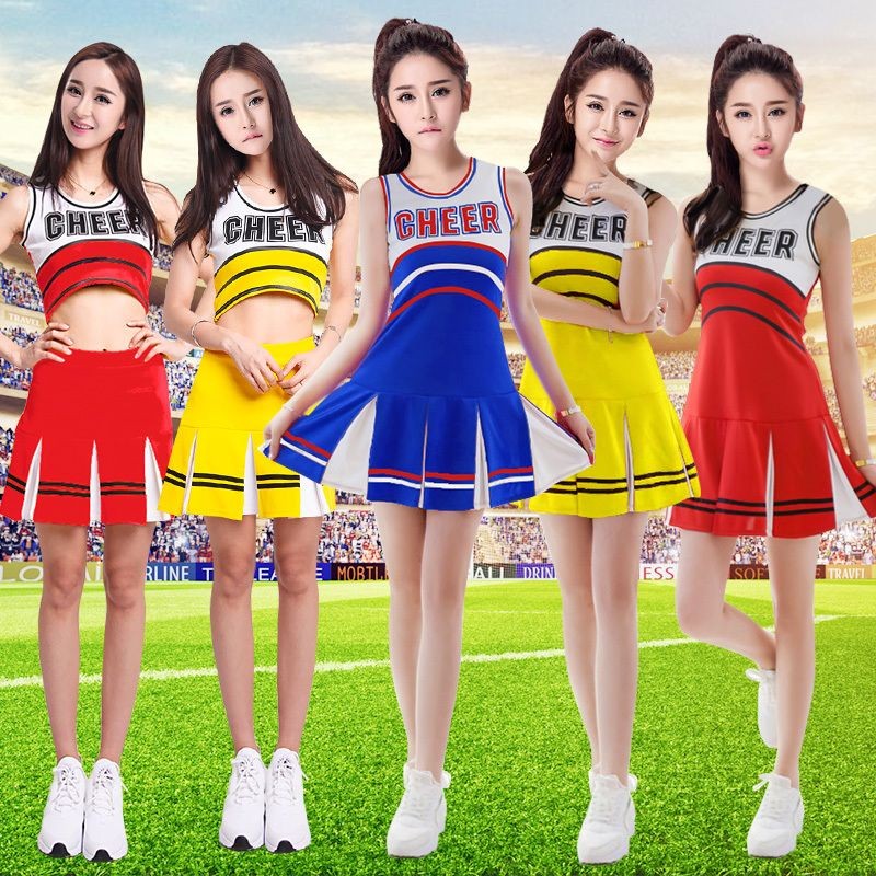 Adult student cheerleading costumes summer night o Adult student ...
