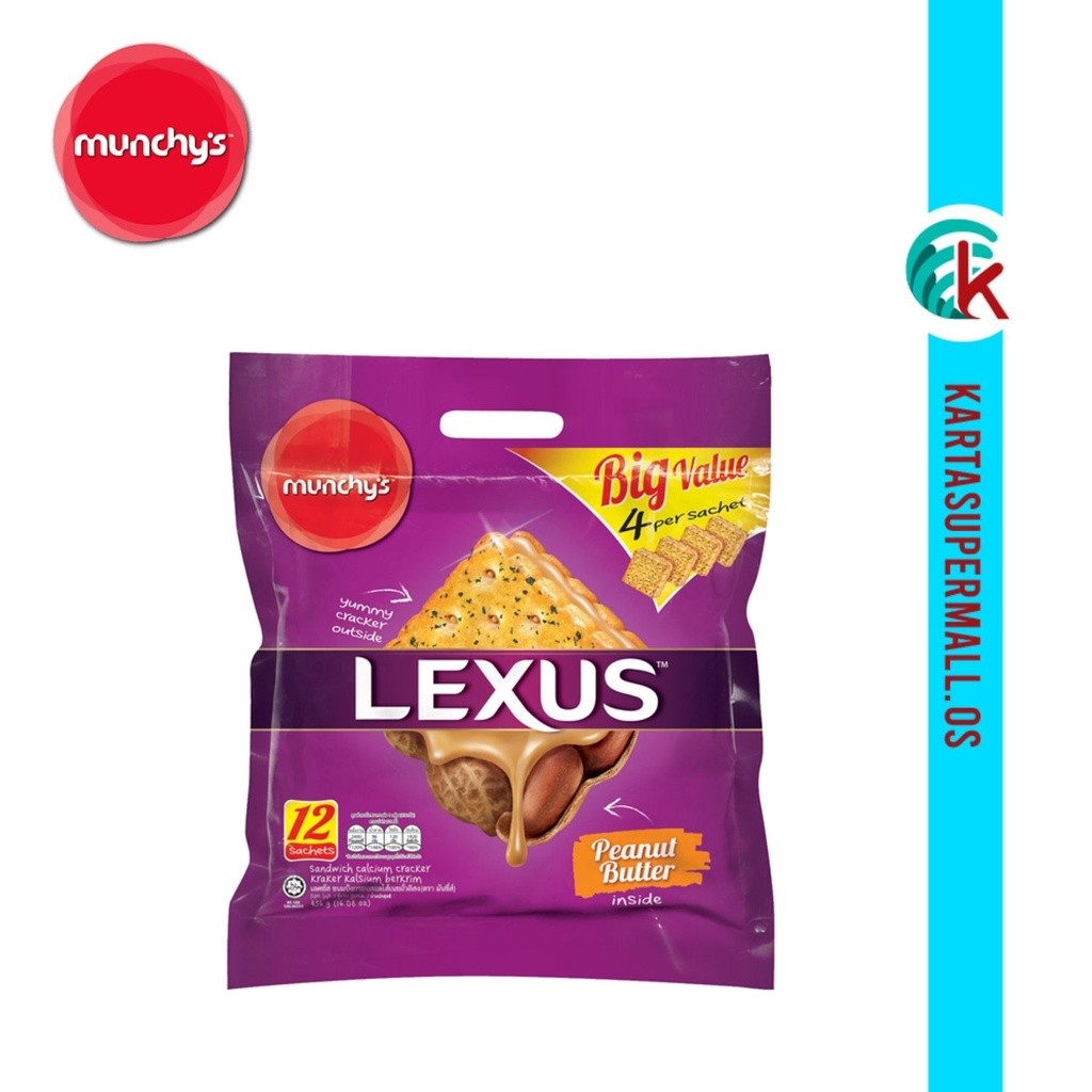 Lexus Peanut Butter Sandwich 418g | Shopee Malaysia