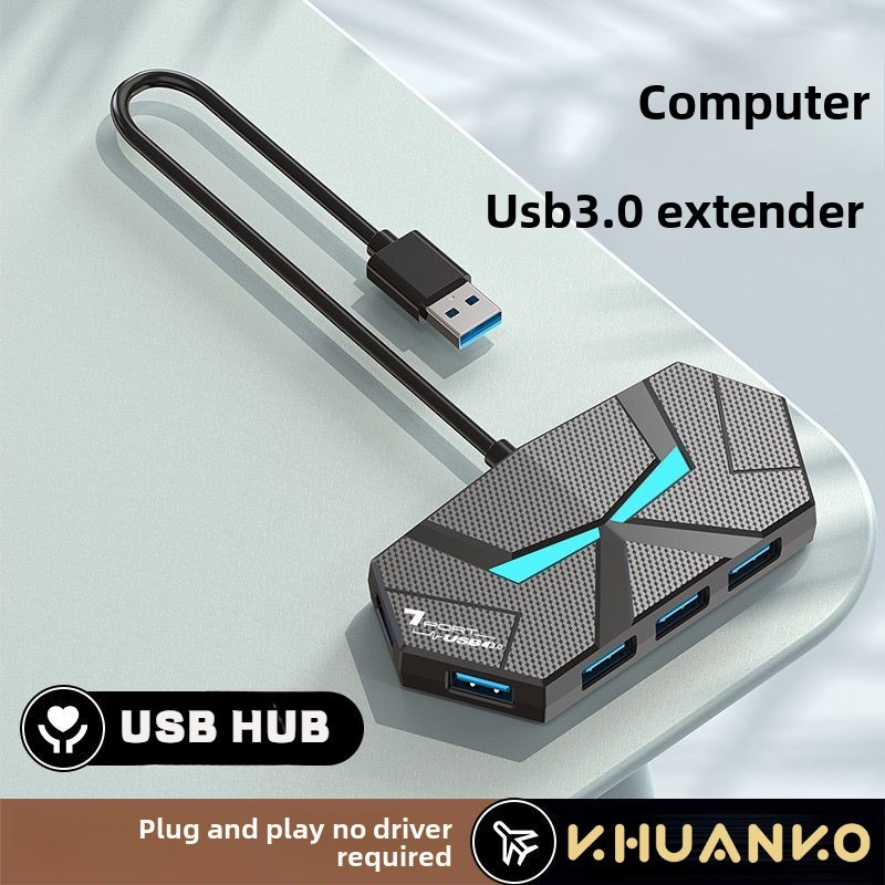 Usb hub Notebook Universal Splitter Extender usb3.0 Multi-Port type-c ...