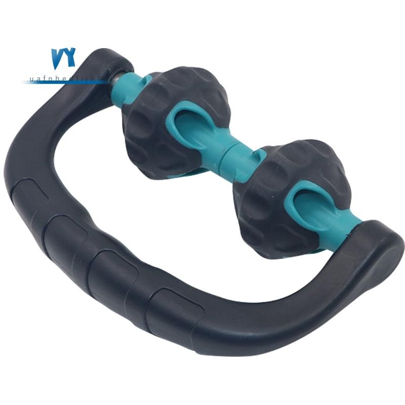 Hand-Held Massager Fitness Ball Roller Stick Hand-Held Roller Muscle ...