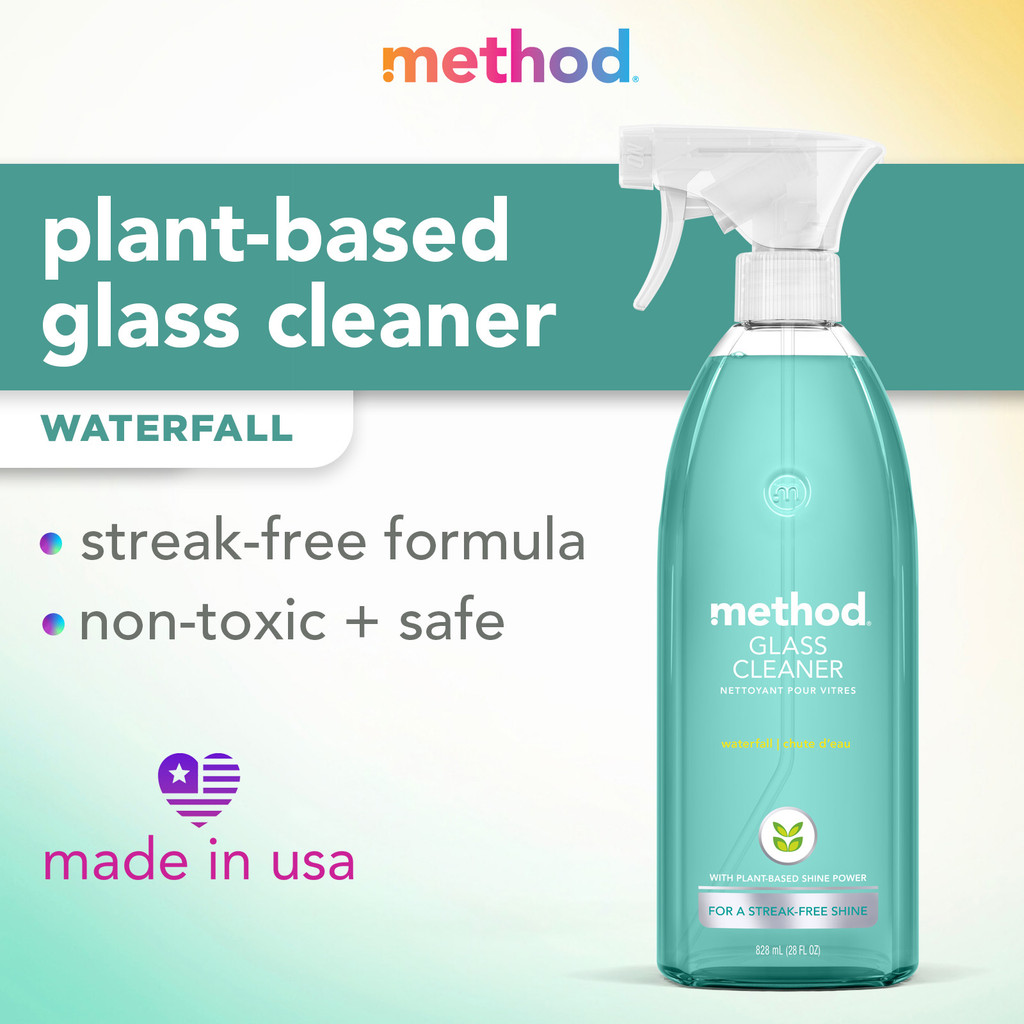 Method glass + surface cleaner - Waterfall / Mint 828ml / Mint Refill ...