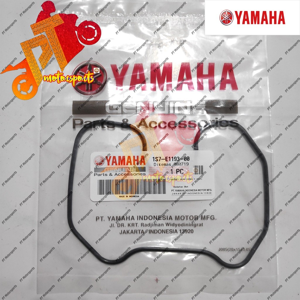 100% Original HLY Yamaha Y15ZR Y15 Lc135 Fz150 head cover gasket Head Rubber cylinder head cover ...