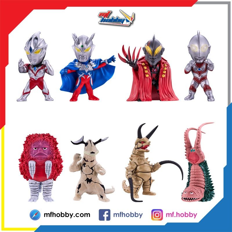 Converge Motion Ultraman 10 - Arc / Zero / Belial / Jack / Pigmon ...