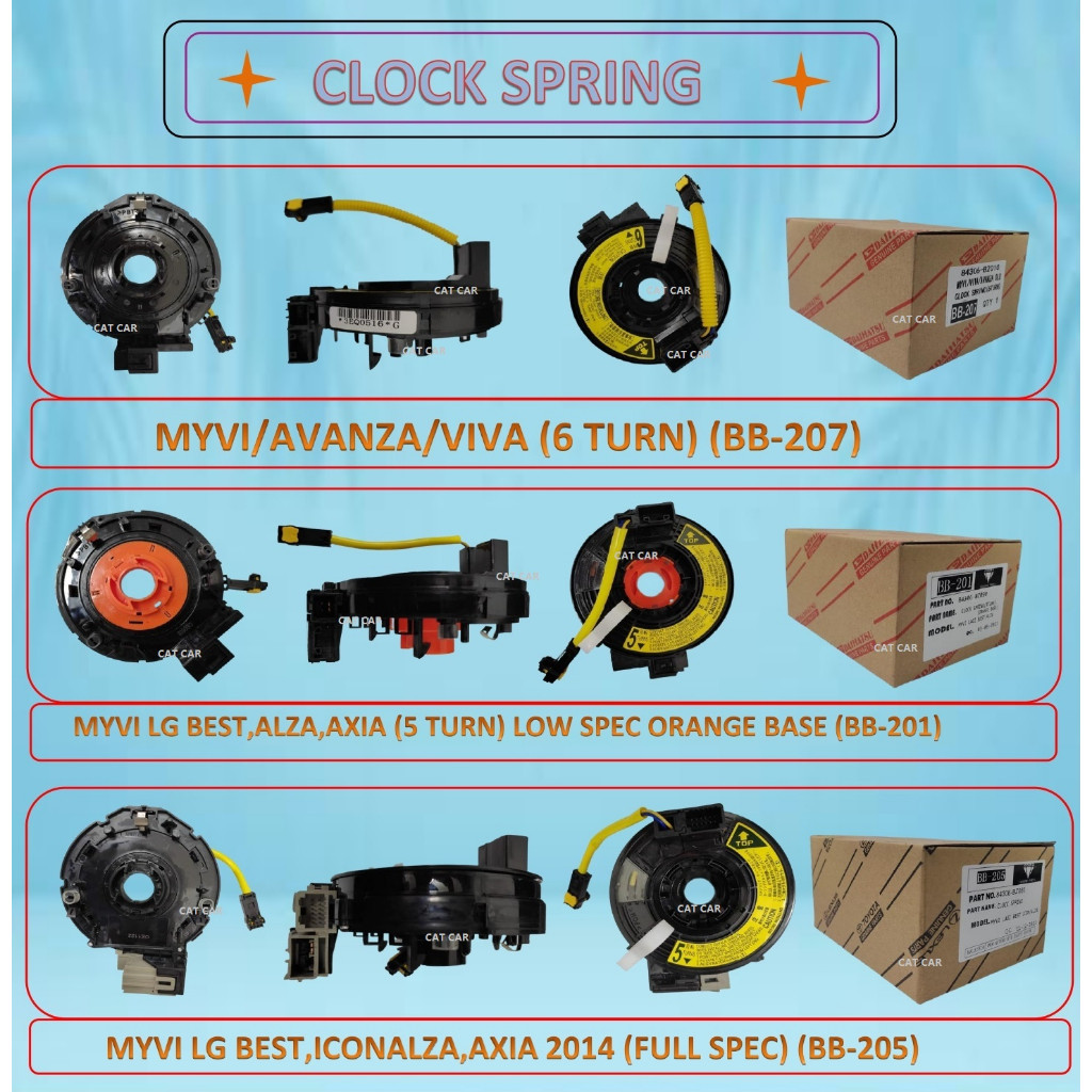 Perodua Myvi / Avanza / Viva / Myvi Lagi Best / Icon / Alza/ Axia ...