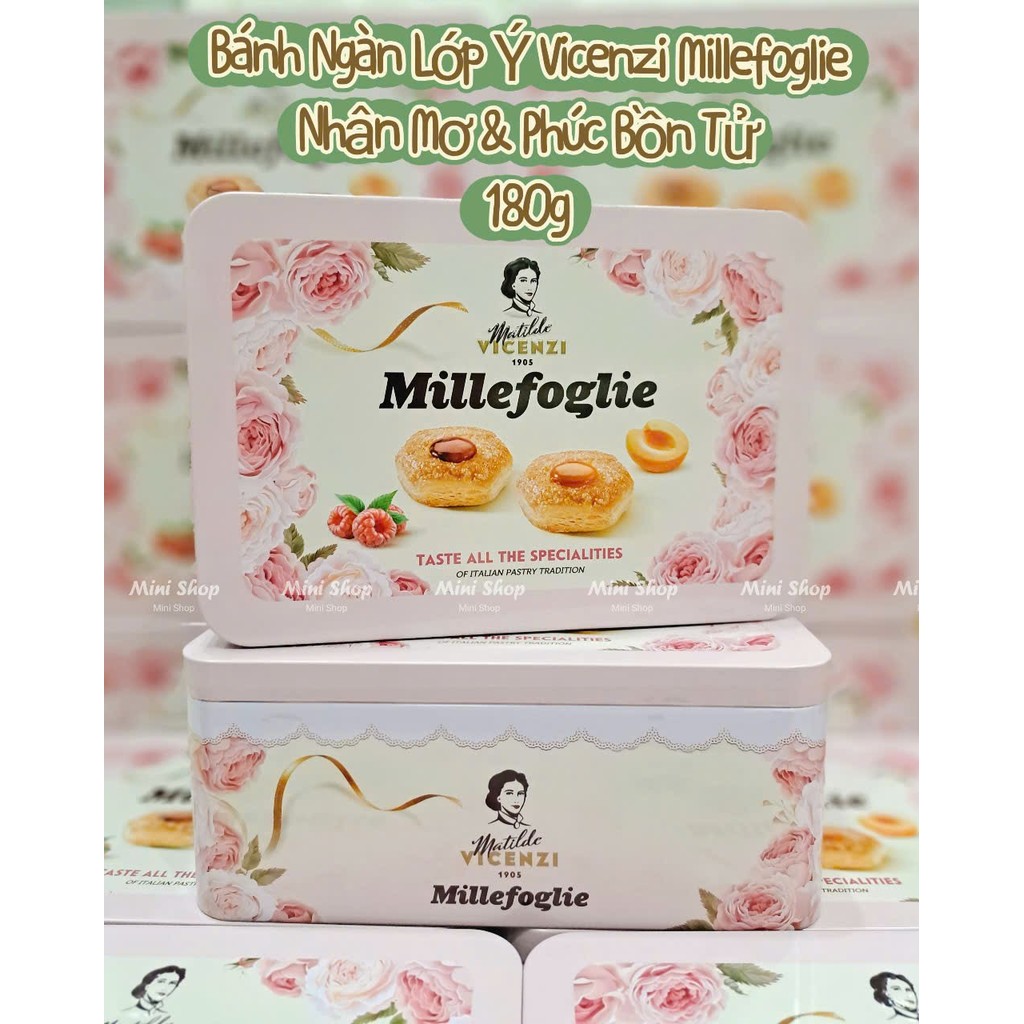 Vicenzi Millefoglie Italian Layer Cake with Apricot and Raspberry ...