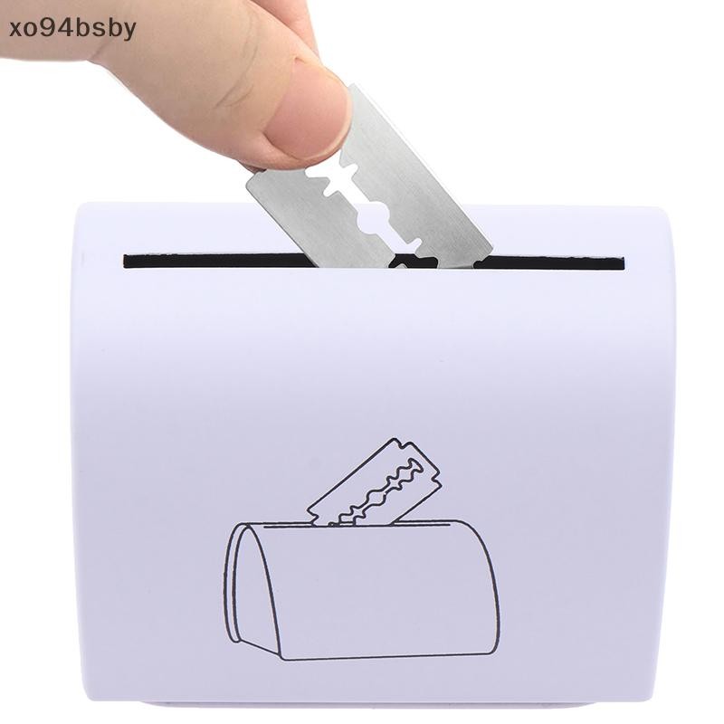 xo94bsby Razor Blade Tin Boxes Sharps Containers For Barber Shops ...