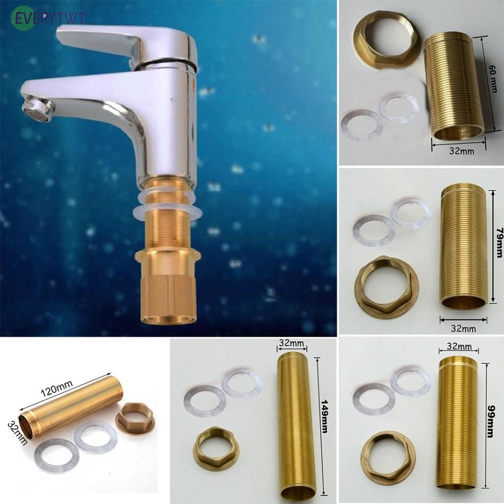 【EVER】Durable Threaded Brass Tube Nut Kit for Efficient Kitchen Basin ...