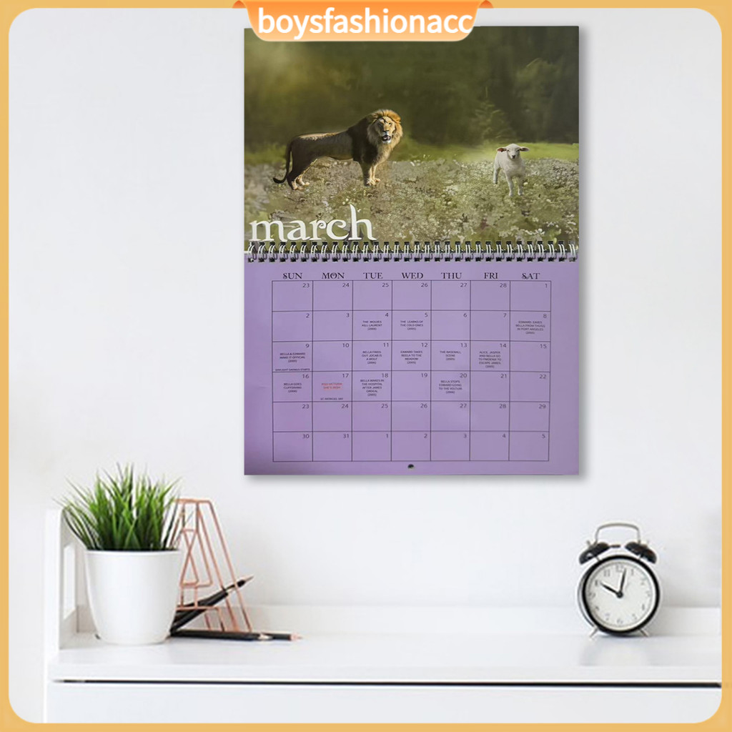 BF Joyful Environment Calendar High-quality Paper Calendar 2025 Wall ...