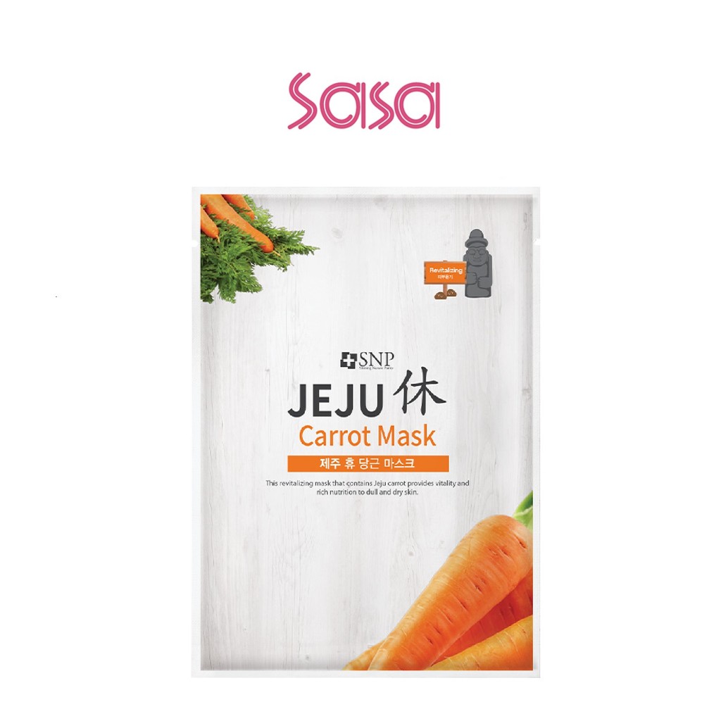 SNP : Jeju Rest Carrot Mask 1'S [Exp date: 02/26] | Shopee Malaysia