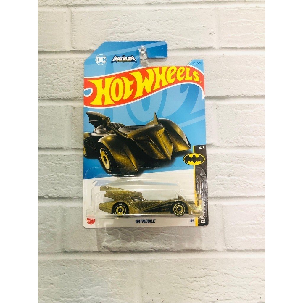 HIJAU Hkj75 | Hot Wheels Regular Series Batman Batmobile Green Gold ...