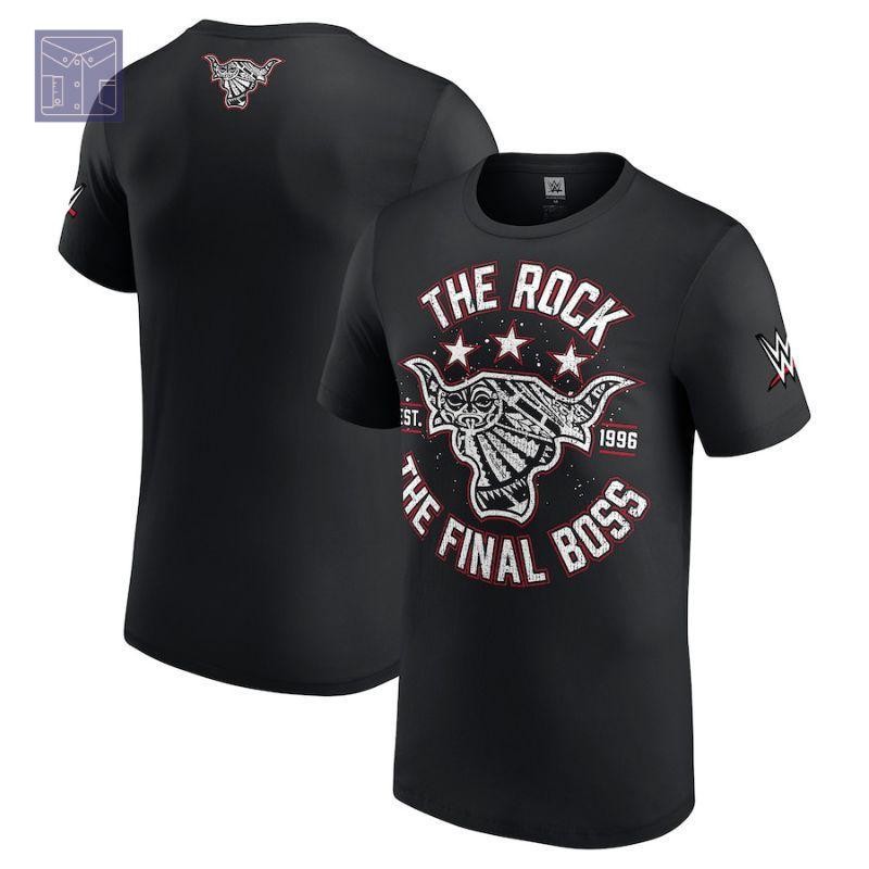 COD HOT Baju WWE The Rock Final Boss Cotton T-shirt Lelaki Kasual S-5XL | Shopee Malaysia