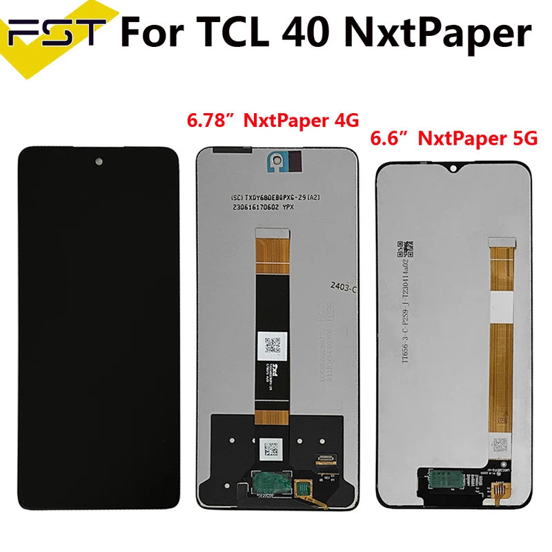Original 6.78 inch For TCL 40 NxtPaper 4G T612B LCD Display Touch ...