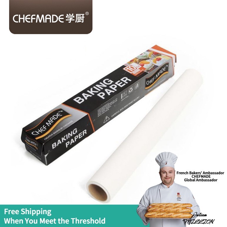 [CHEFMADE.os]10M/2M Oven Bake Non Stick Grease Proof Paper Kitchen ...