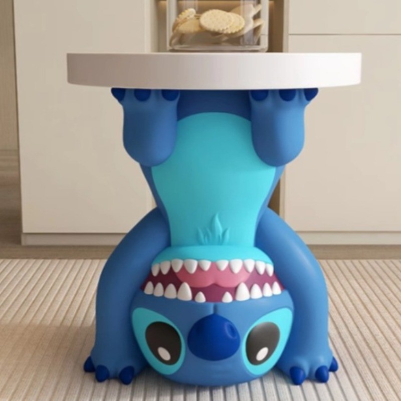 Stitch Design Upside-Down Mobile Side Table, Living Room Sofa Corner ...