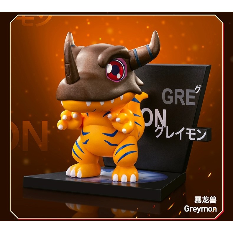 POPMART Digimon Adventure Fridge Magnet Series Figures Blind box ...