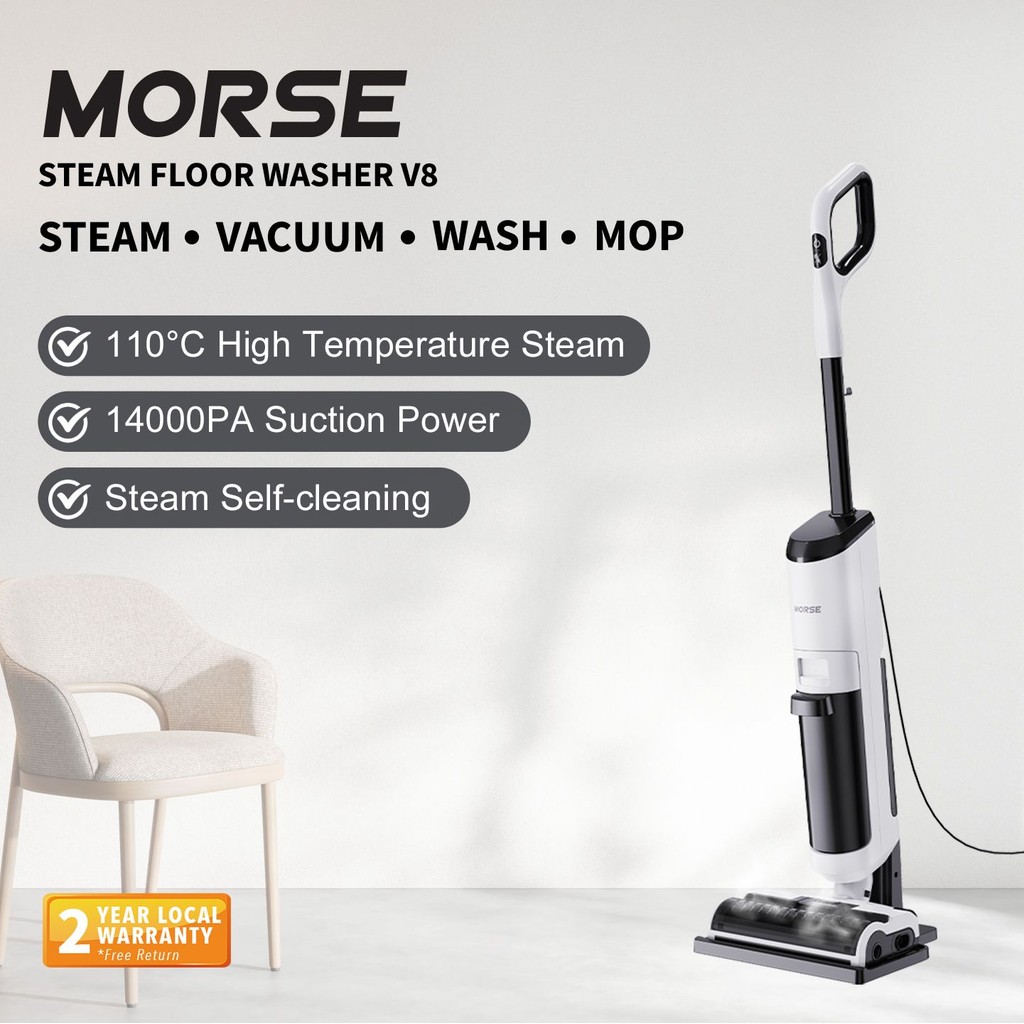 New Launch 】Morse Steam Floor Washer V8 (Corded) | Shopee Malaysia
