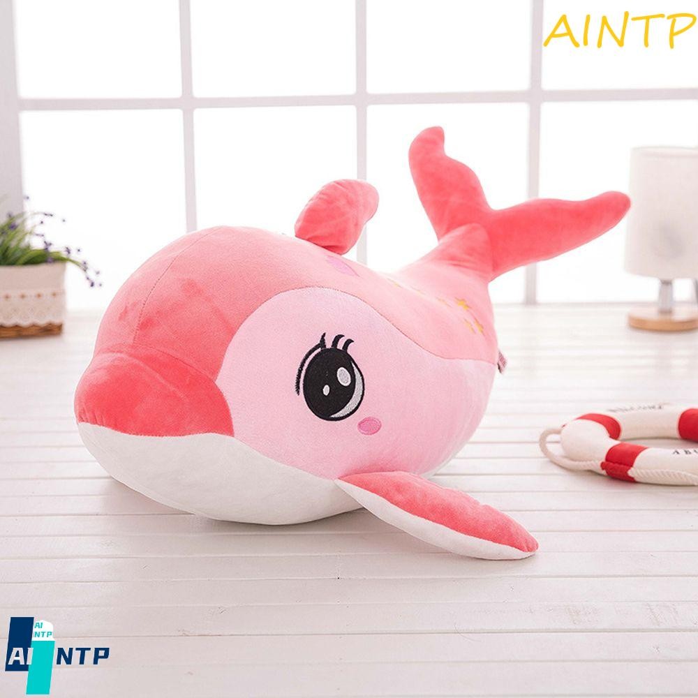 AINTP Dolphin Plush Toy Kawaii Children Life Nap Pillow Ragdoll ...