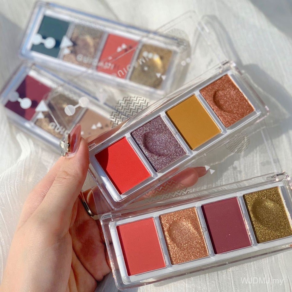 Palet Pembayang Mata Empat Warna yang menyeronokkan Palet Pembayang ...