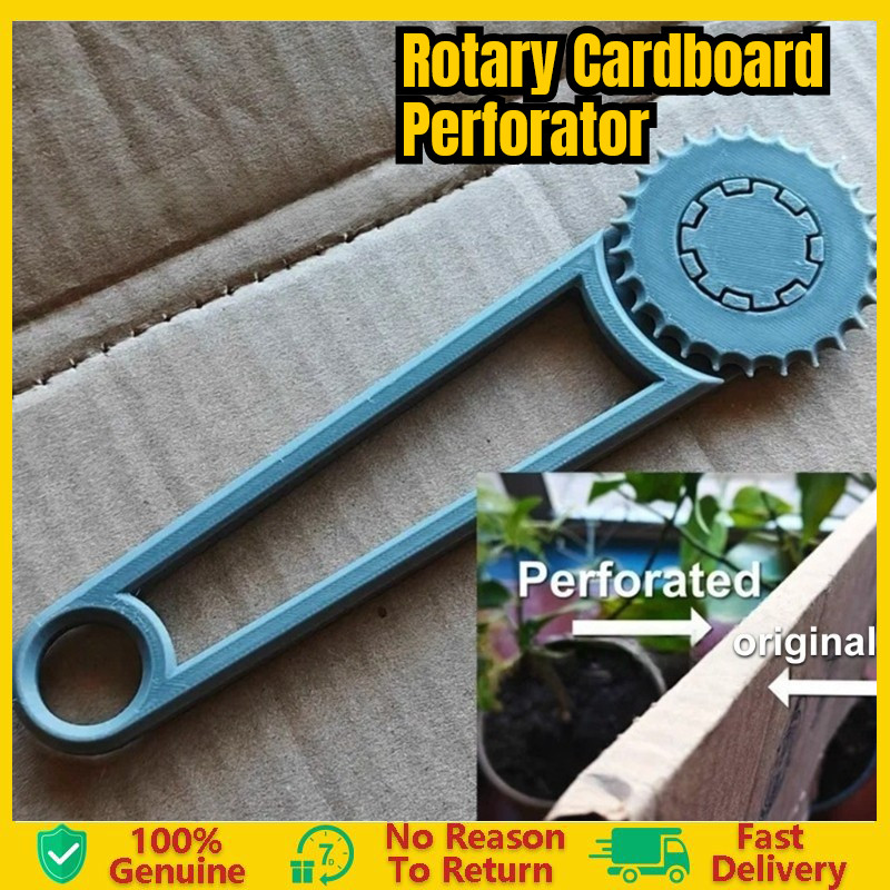Rotary Cardboard Perforator Ergonomic Cardboard Perforation Cutter For ...
