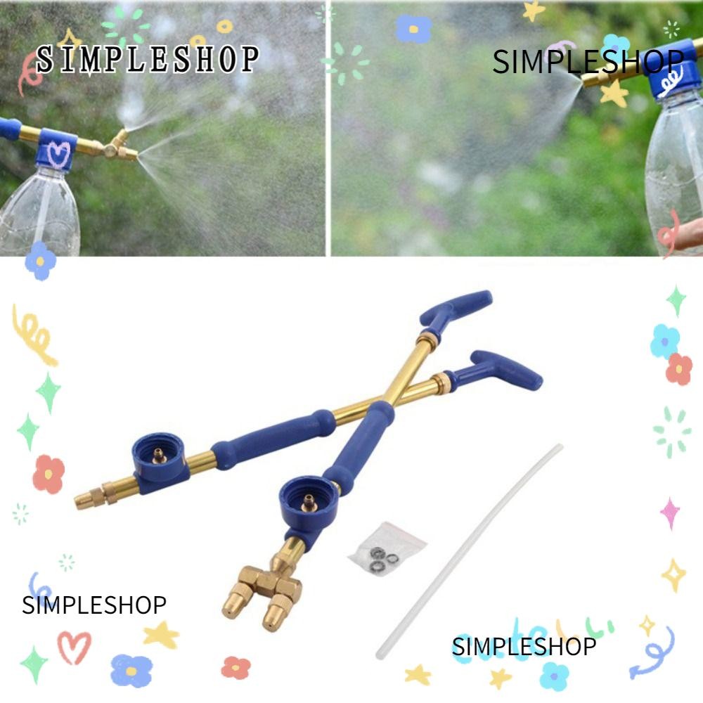 SIMPLESHOP Irrigation Sprayers, Single/double Head Push-pull Atomizing ...
