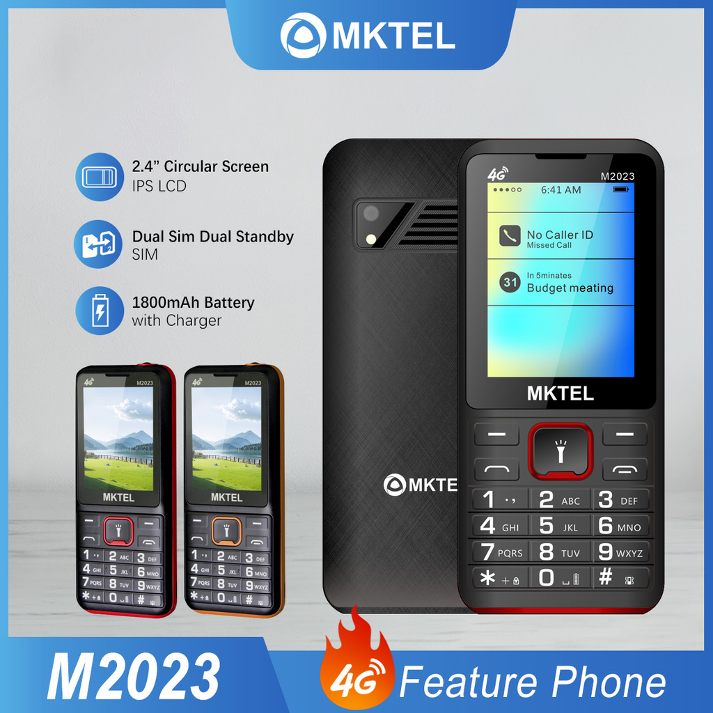 4G Feature Phone with 2.4inch Display 1800mAh Battery | Shopee Malaysia