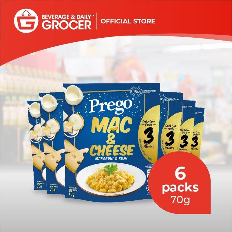 Prego Mac & Cheese (6 x 70g) 6 Packs | Shopee Malaysia