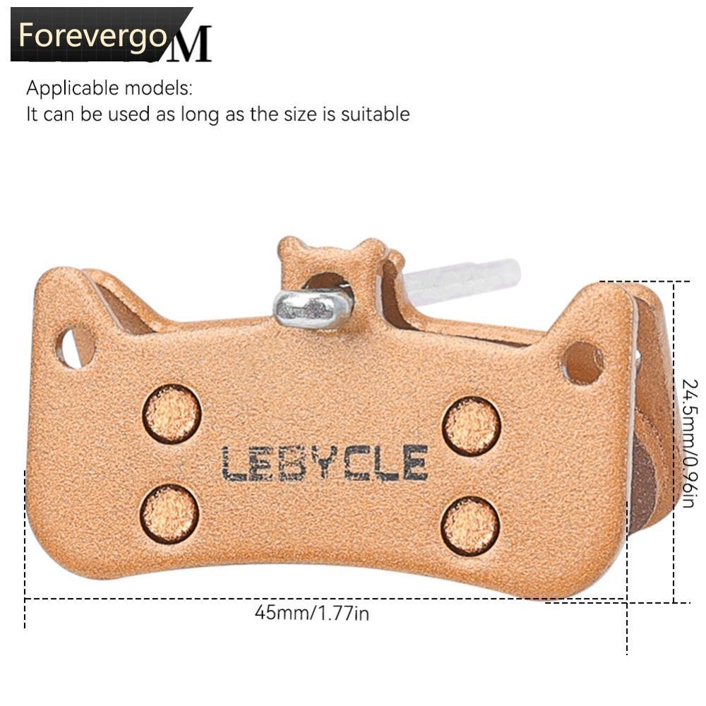 FOREVERGO Full Metal Bike Brake Pads For MT200 M8000 M785 G03TI G04TI ...