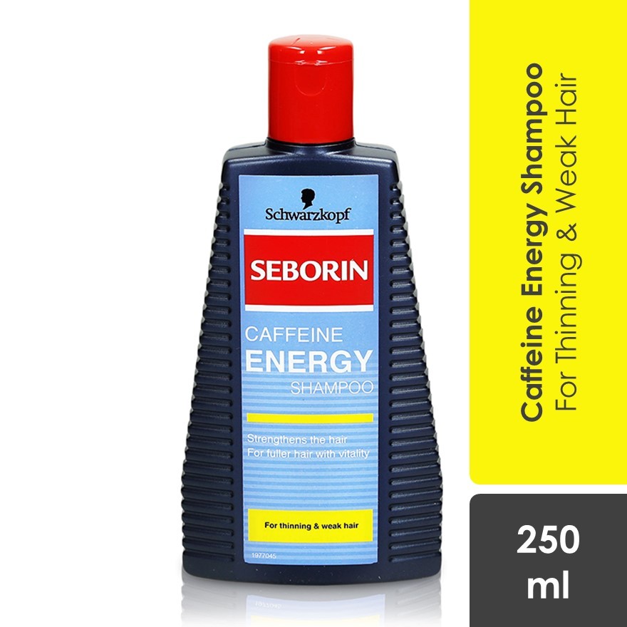 SEBORIN Caffeine Energy Shampoo for Thinning & Weak Hair 250ml | Shopee ...