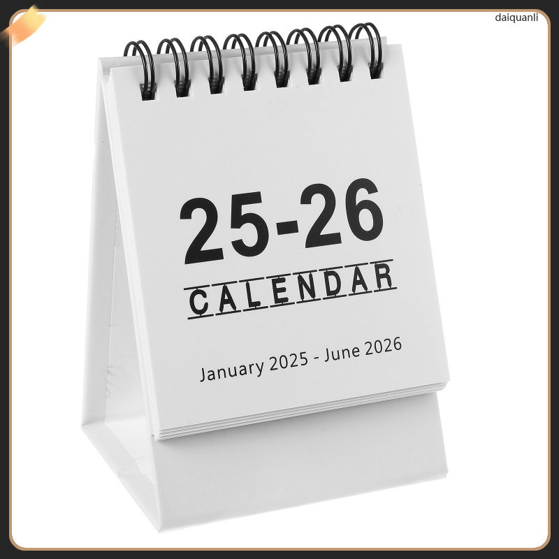 2025-2026 Mini Desk Calendar Monthly Flip Calendar for Office Desk Cute ...